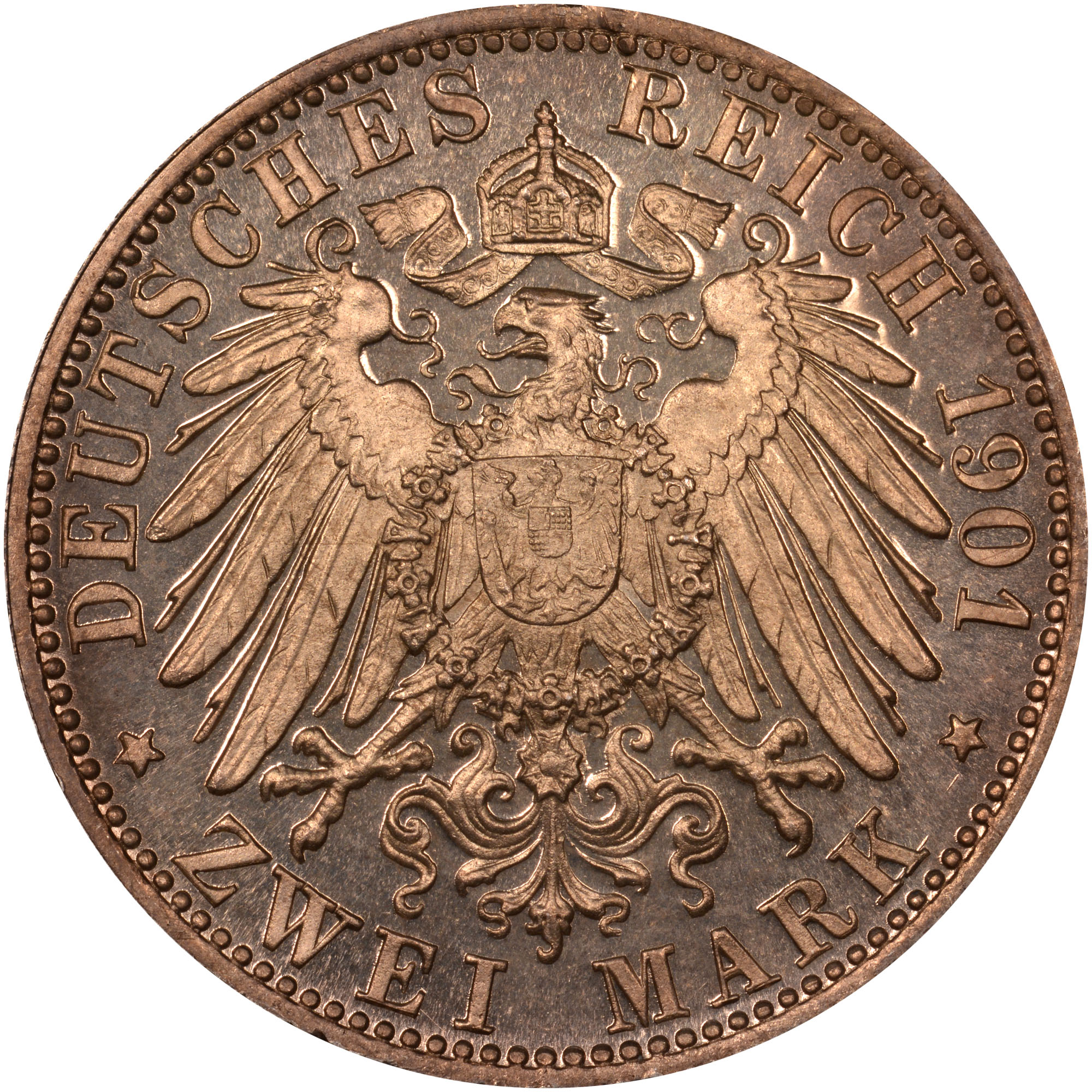 German States BAVARIA 2 Mark KM 913 Prices & Values | NGC