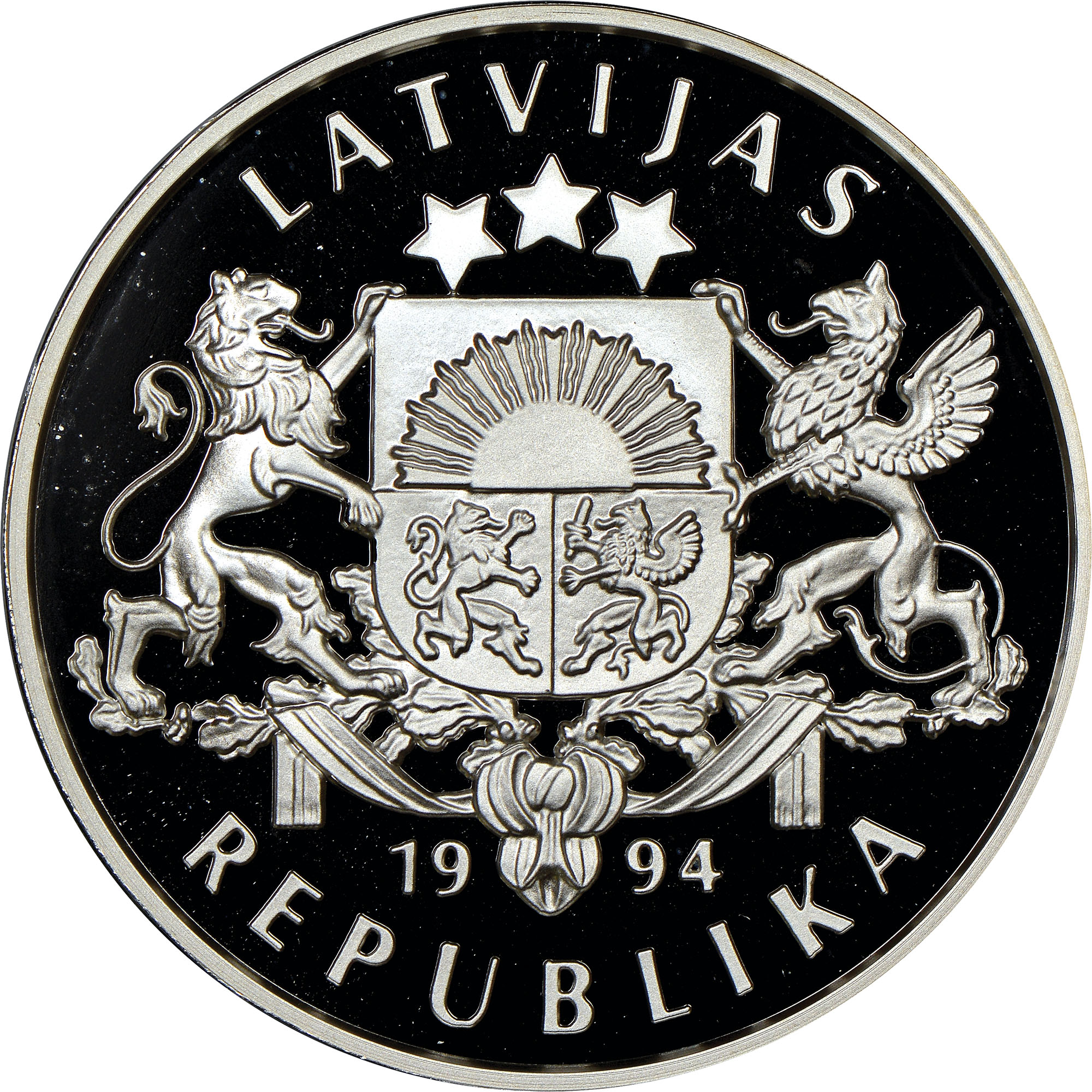 Latvia 10 Latu KM 24 Prices & Values | NGC