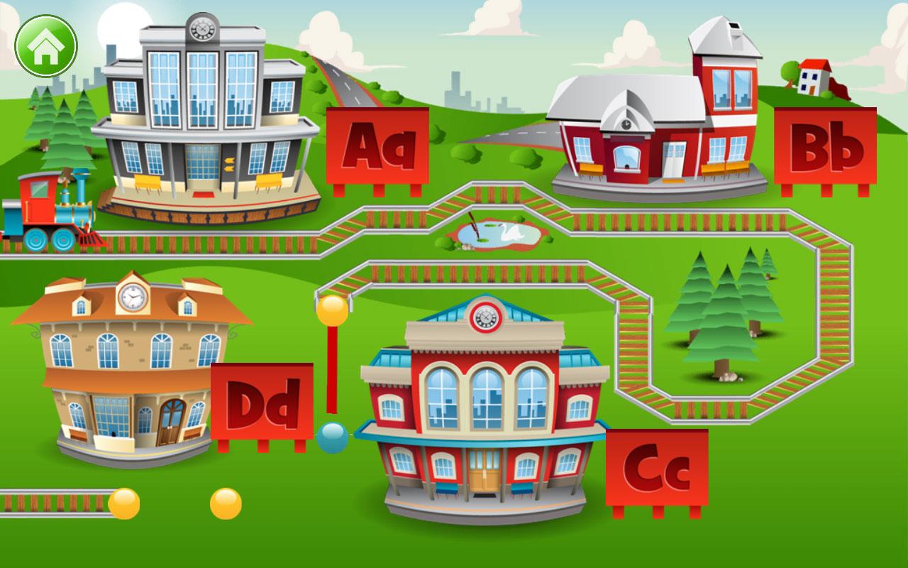 Kids ABC Letter Trains - Games Educate Kids