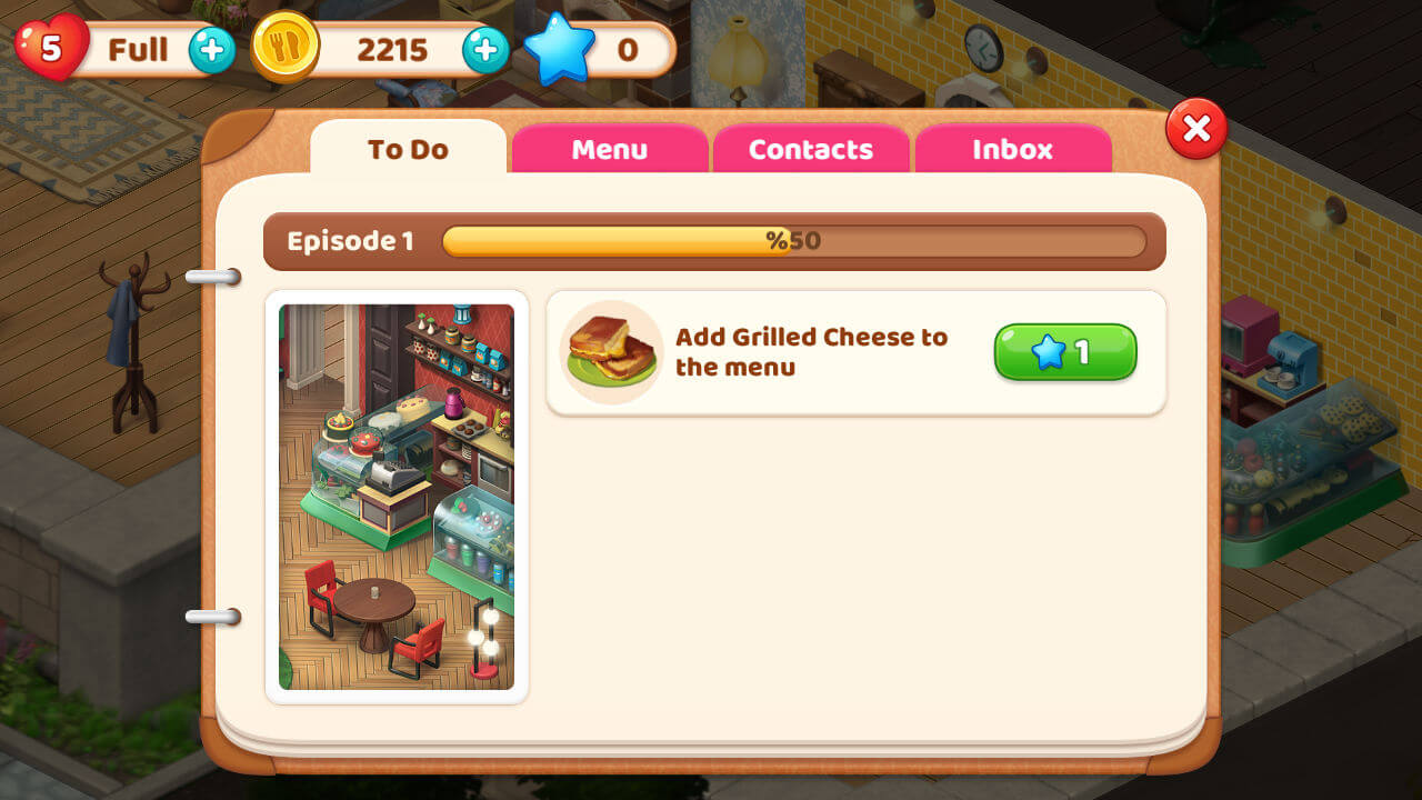 Manor Cafe - Free Casual Games!