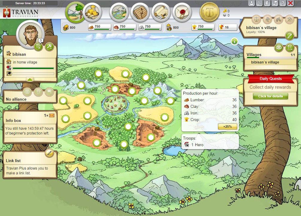 Travian: Legends - MMO Square