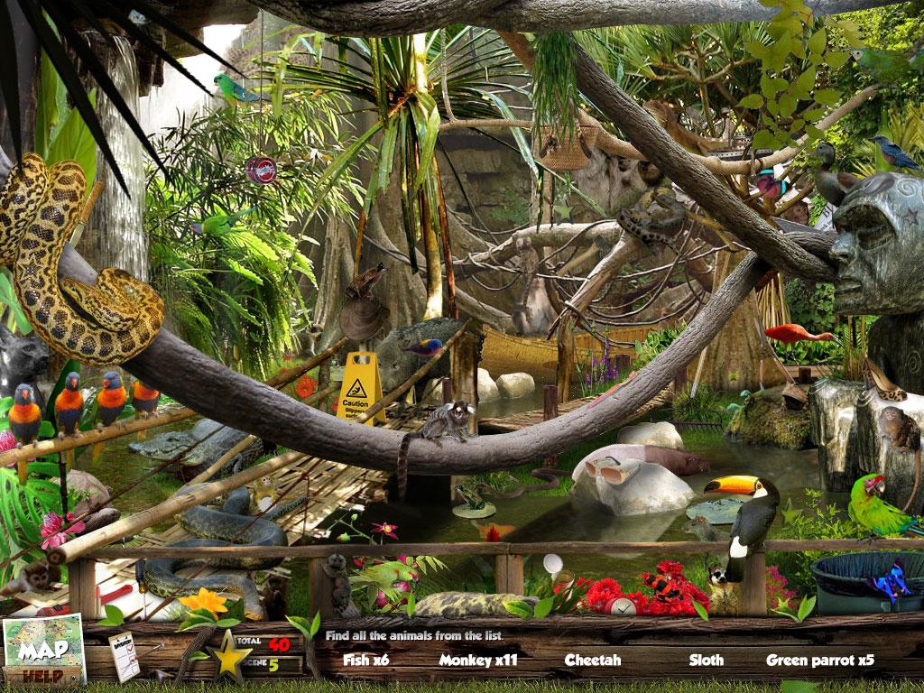 Zulu's Zoo - Hidden Object Games