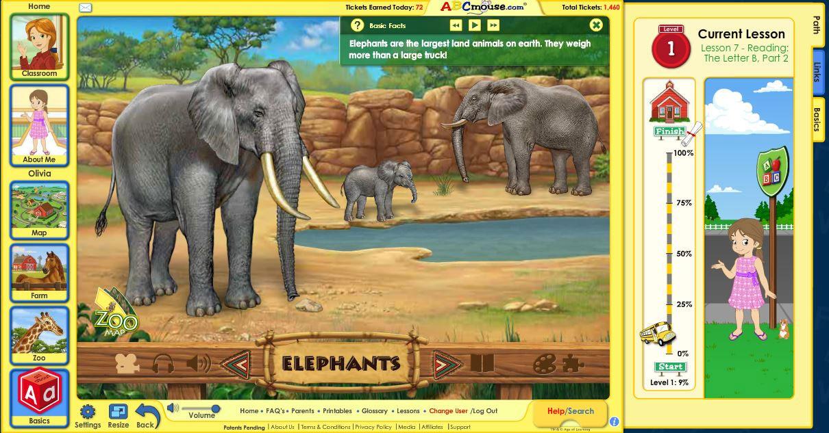 ABCmouse Review - Virtual Worlds Land!