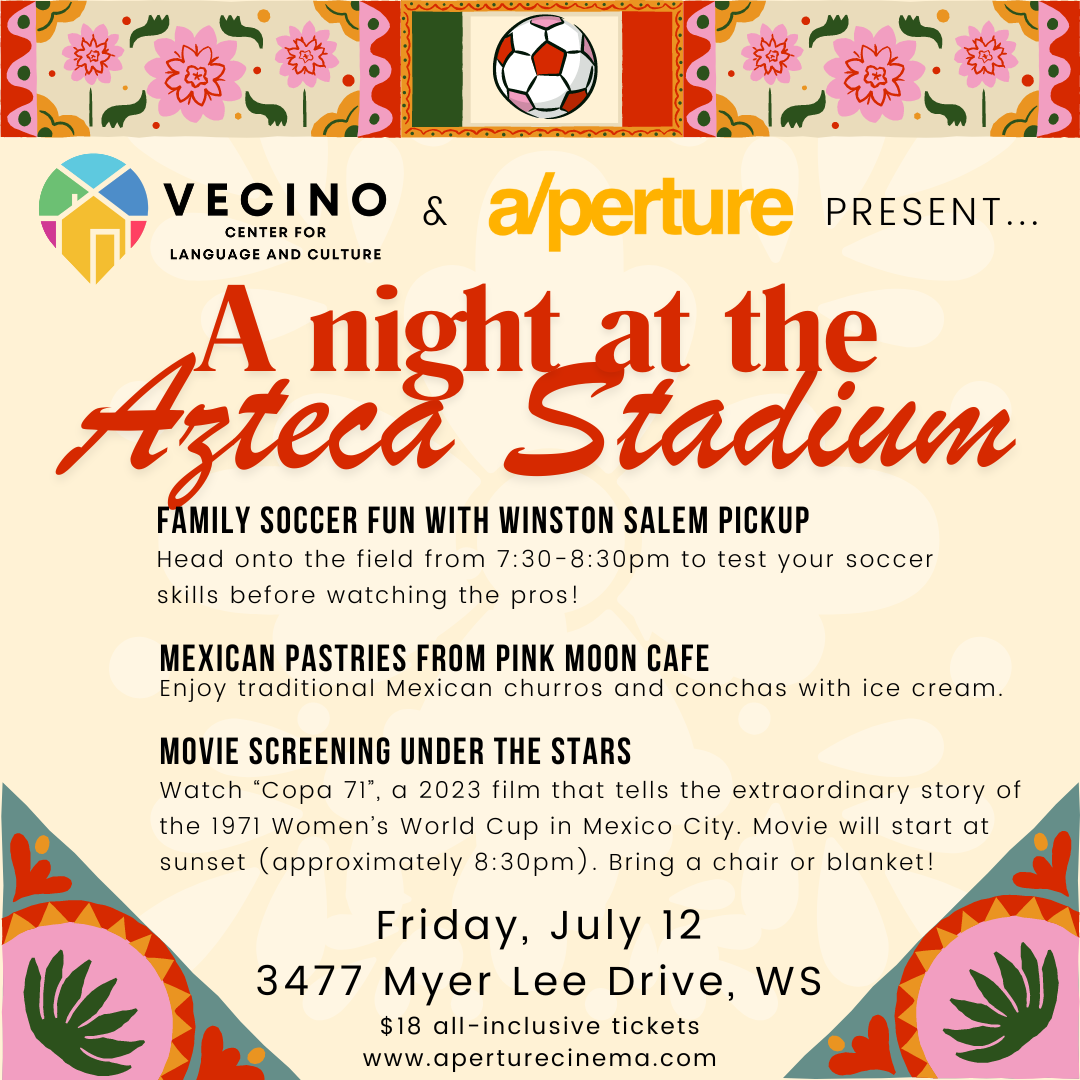 A Night In Aztec Stadium: Copa 71 @ Vecino Center – a/perture cinema