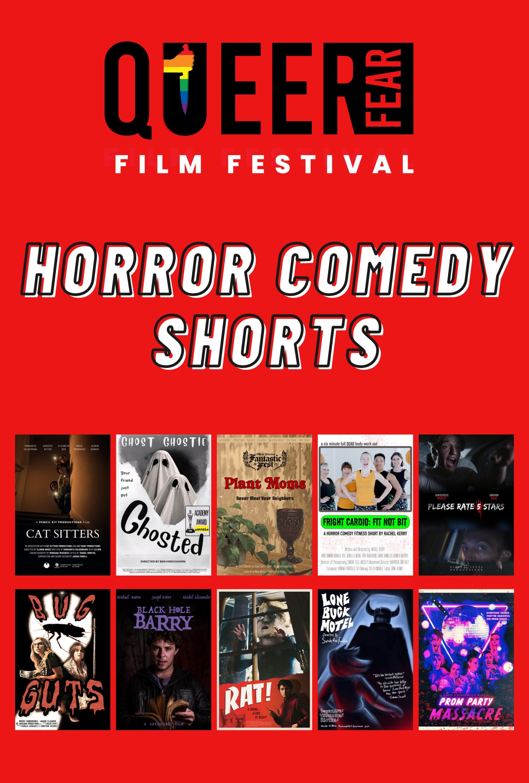 Queer Fear Block #2: Horror Comedy Shorts – a/perture cinema