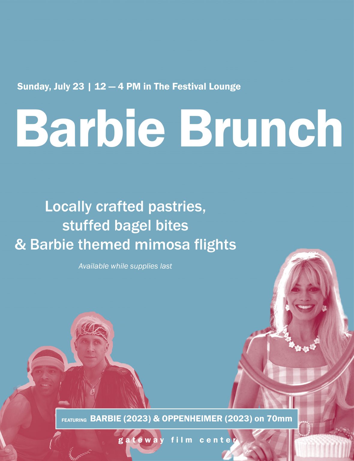 Premiere Weekend: Sunday Barbie Brunch – Gateway Film Center