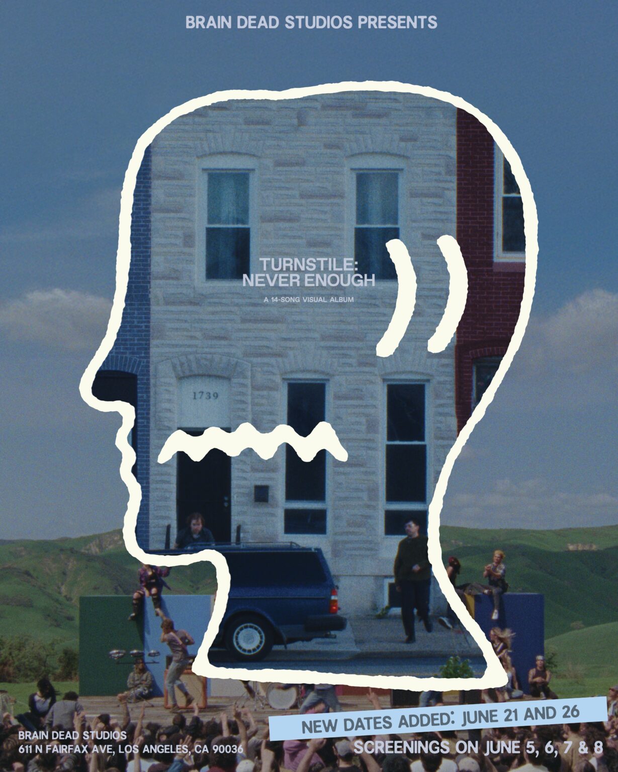 TURNSTILE: NEVER ENOUGH – Brain Dead Studios
