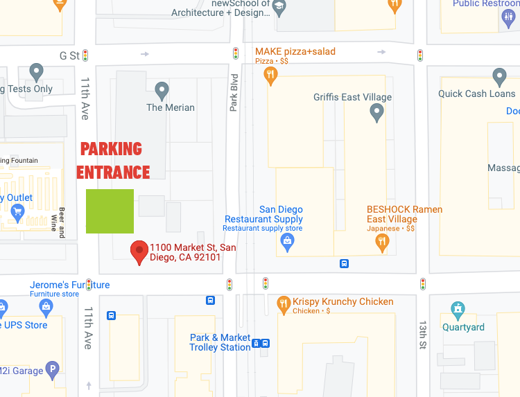 Directions & Parking – Digital Gym Cinema