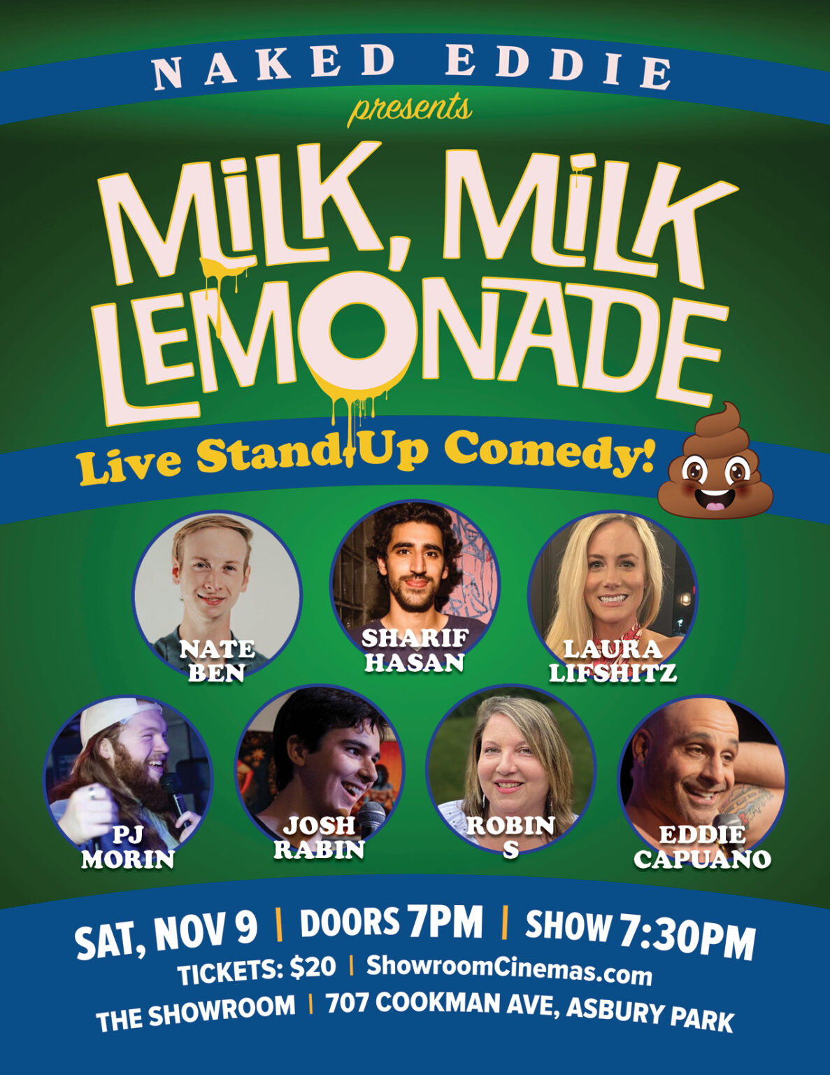 Naked Eddie Presents Milk, Milk Lemonade – Showroom Cinema