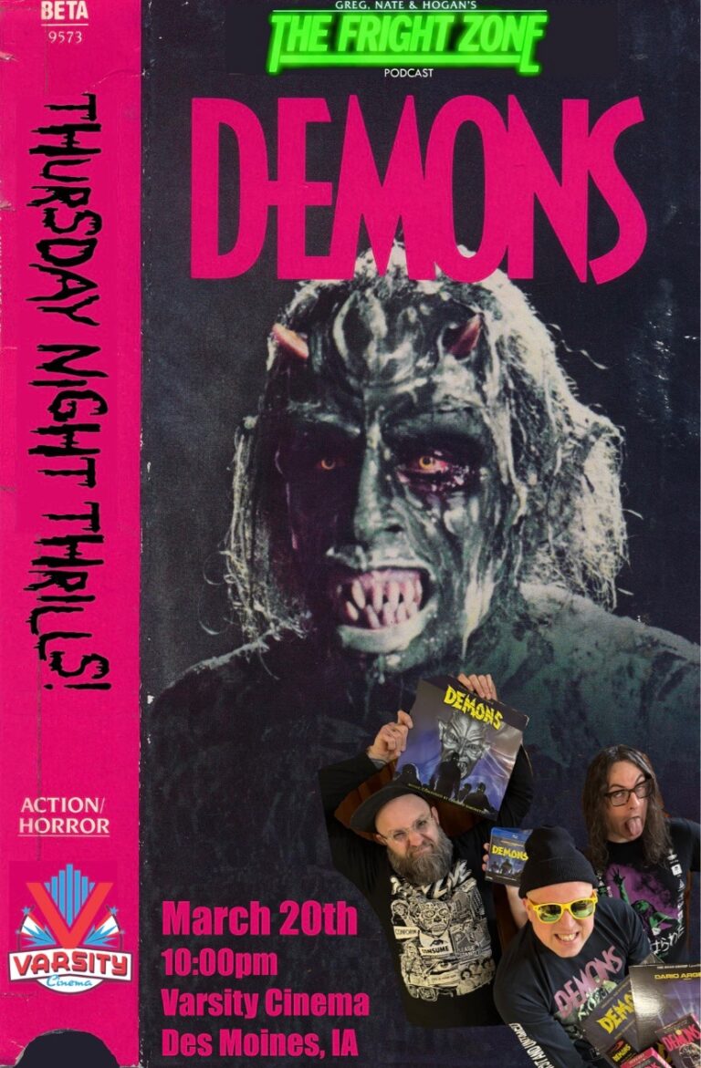 Demons – Presented with The Fright Zone Podcast – The Varsity Cinema