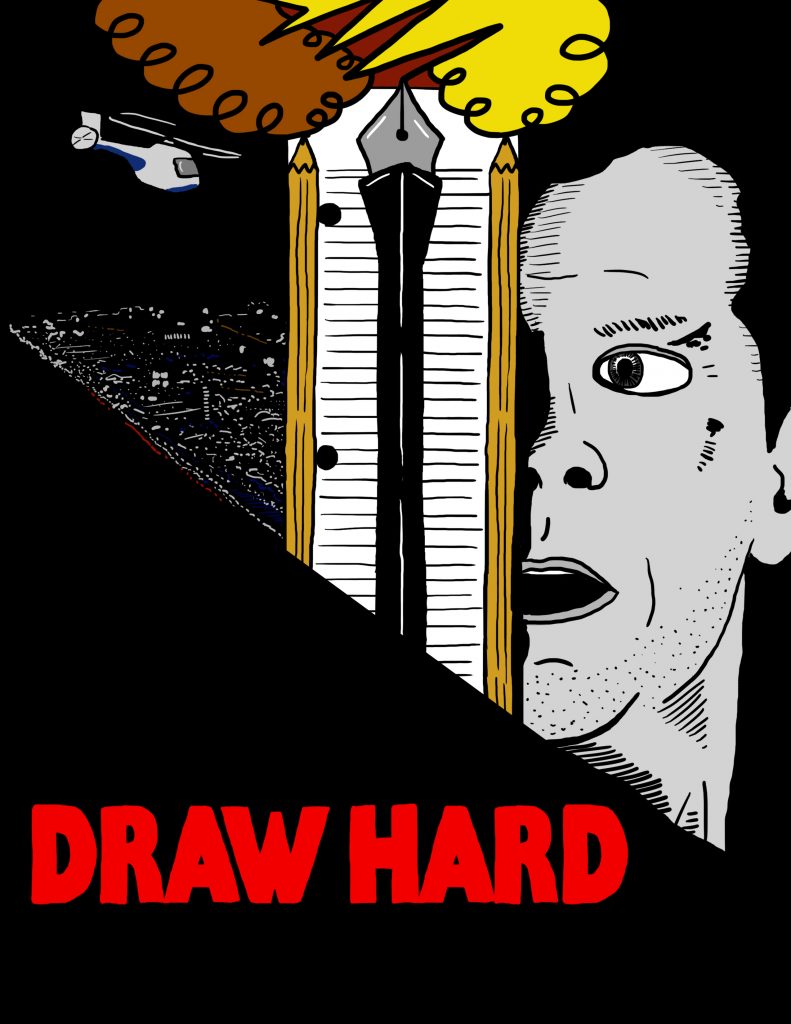 [ PAST EVENT ] DRAW HARD // Die Hard & Drawing Night – Tomorrow Theater