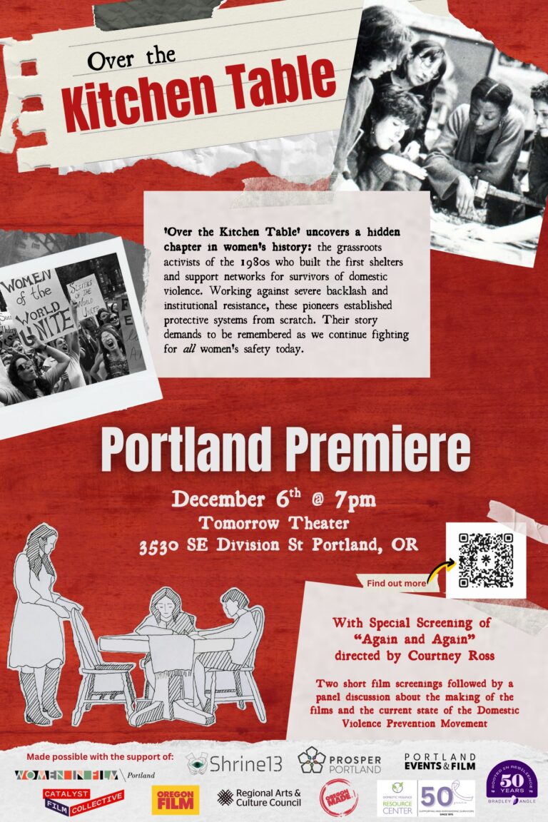 Over the Kitchen Table Portland Premiere with Again and Again ...