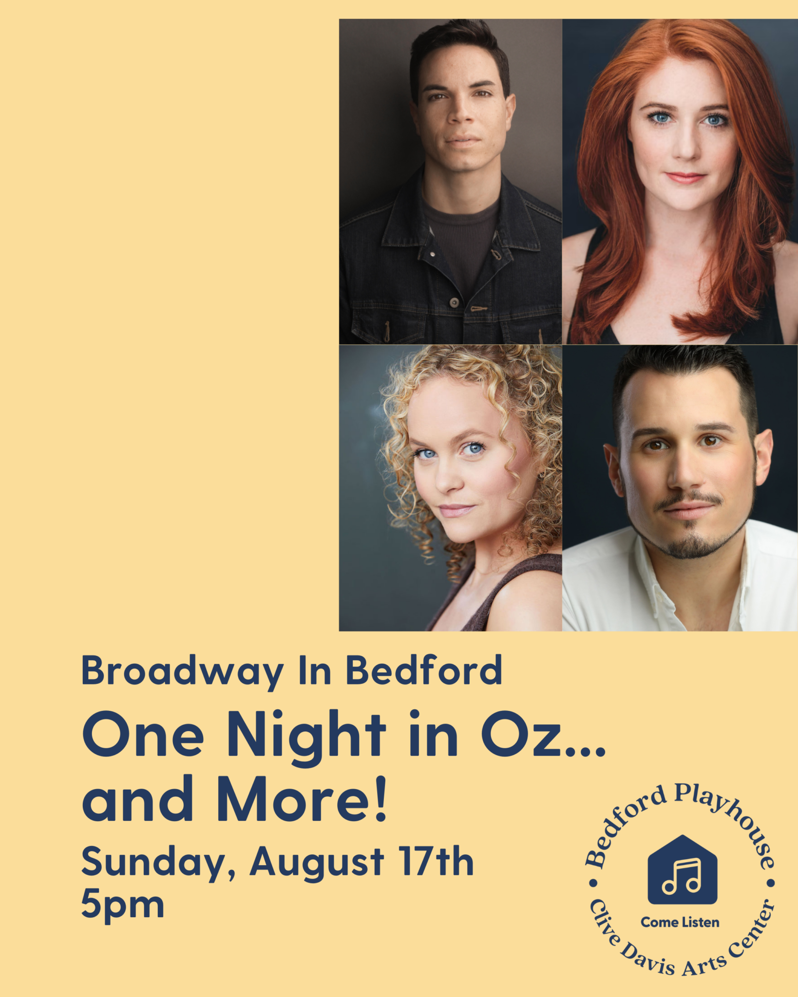 Live Events – Bedford Playhouse