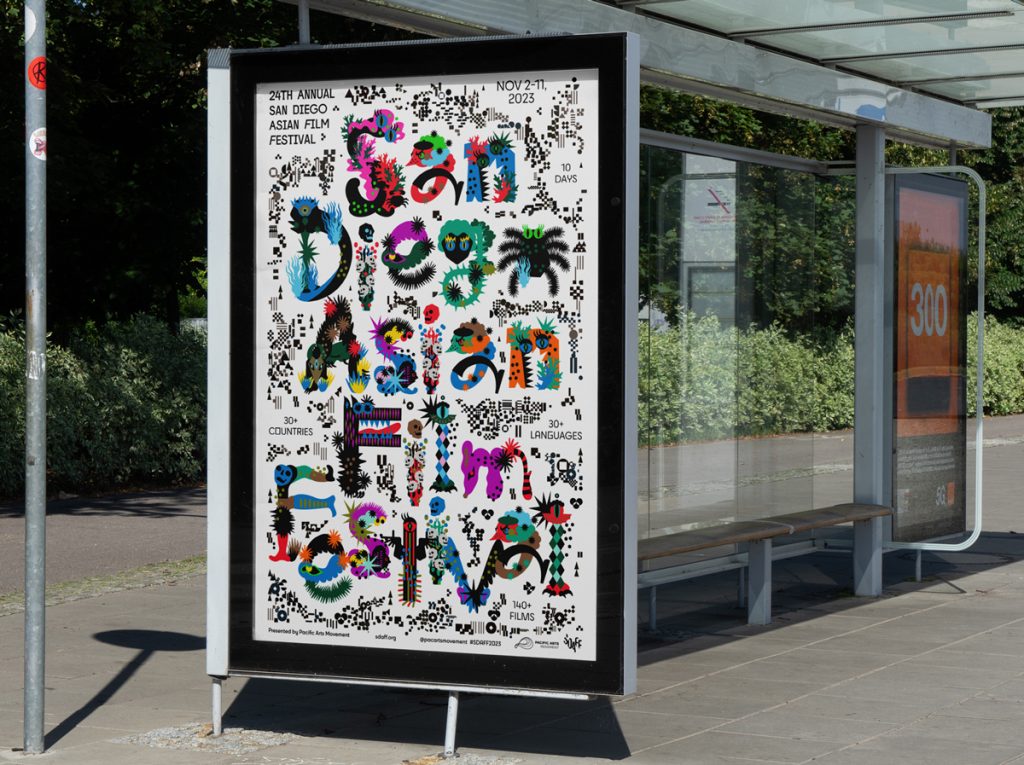 About the Design – 2023 San Diego Asian Film Festival