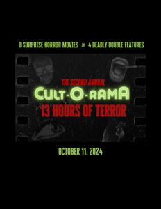 Cult-o-Rama 13 Hours of Terror Marathon — The Revenge – Row House ...