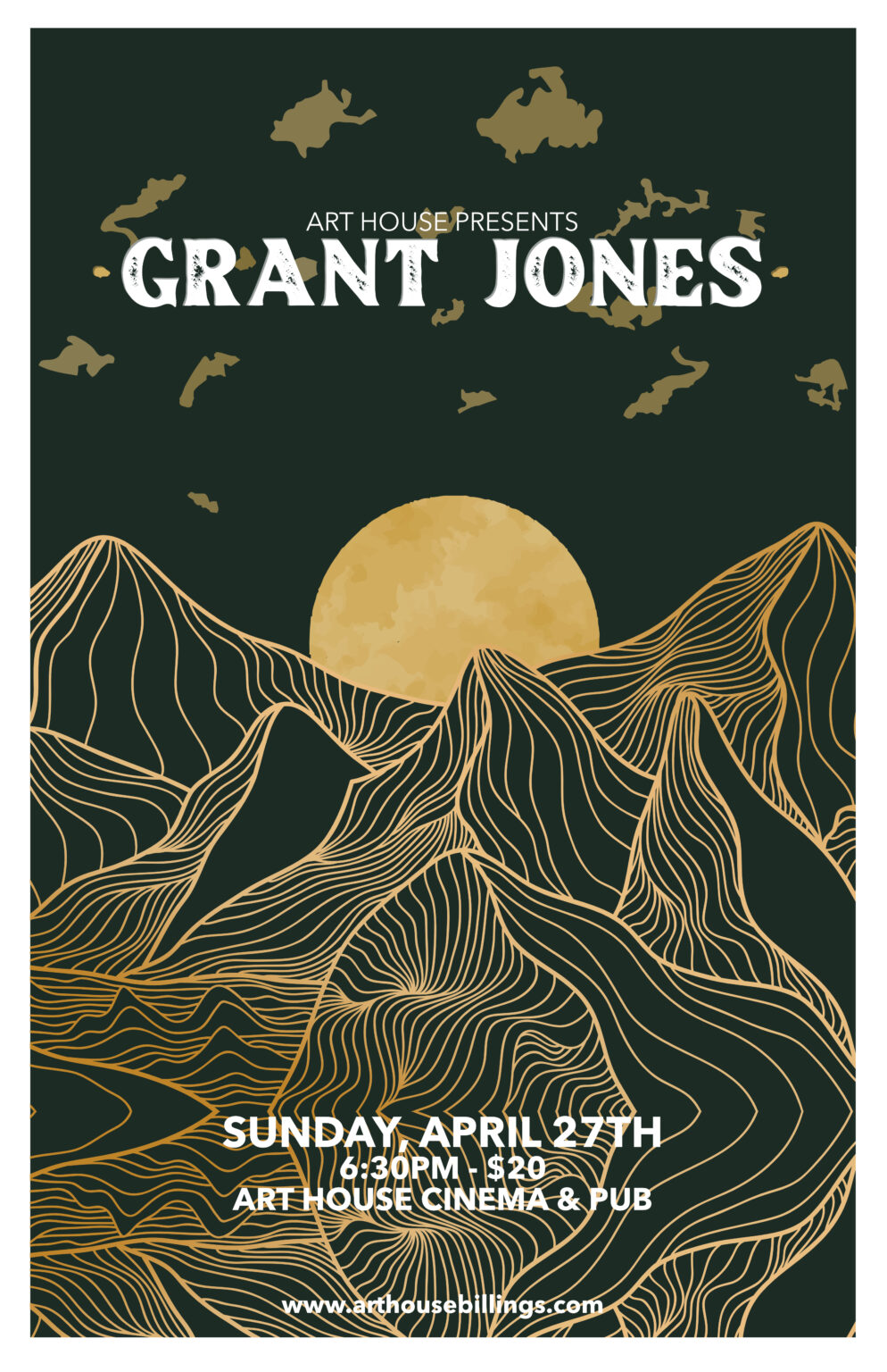 Grant Jones | Concert – Art House Cinema & Pub
