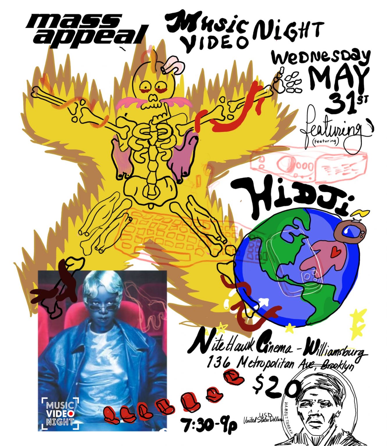 Mass Appeal Music Video Night with Hidji – Nitehawk Cinema