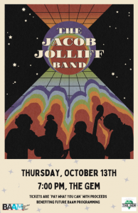 BAAM Presents The Jacob Jolliff Band – The Gem