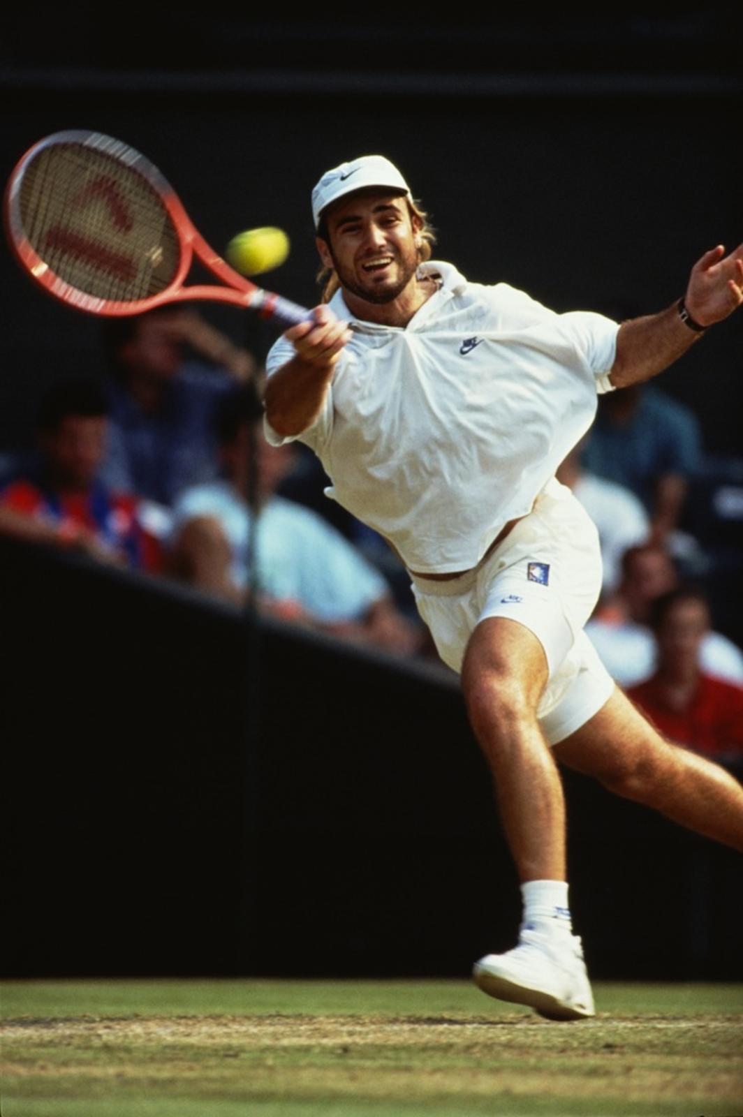 Tennis Icon Andre Agassi Rejoins Nike - Nike News