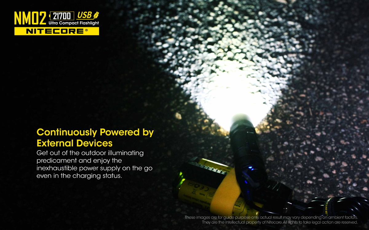 New Product Announcement: NITECORE NM02 2700 Lumen Compact Rechargeable ...