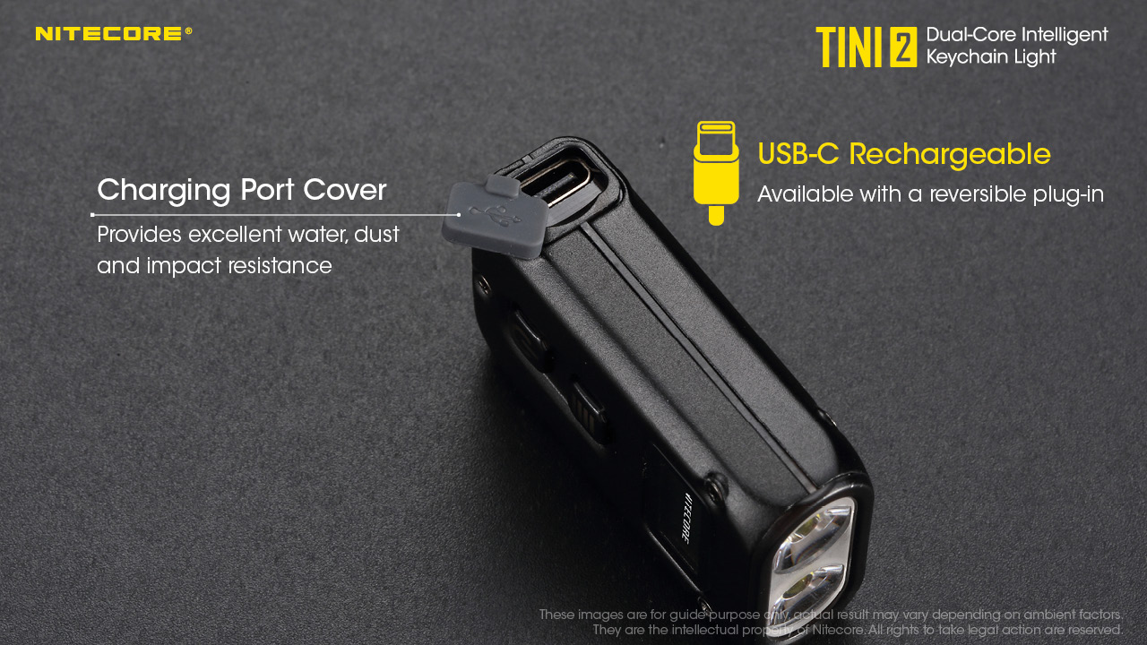 New Product - NITECORE TINI 2 500 Lumen USB Rechargeable Keychain Light ...