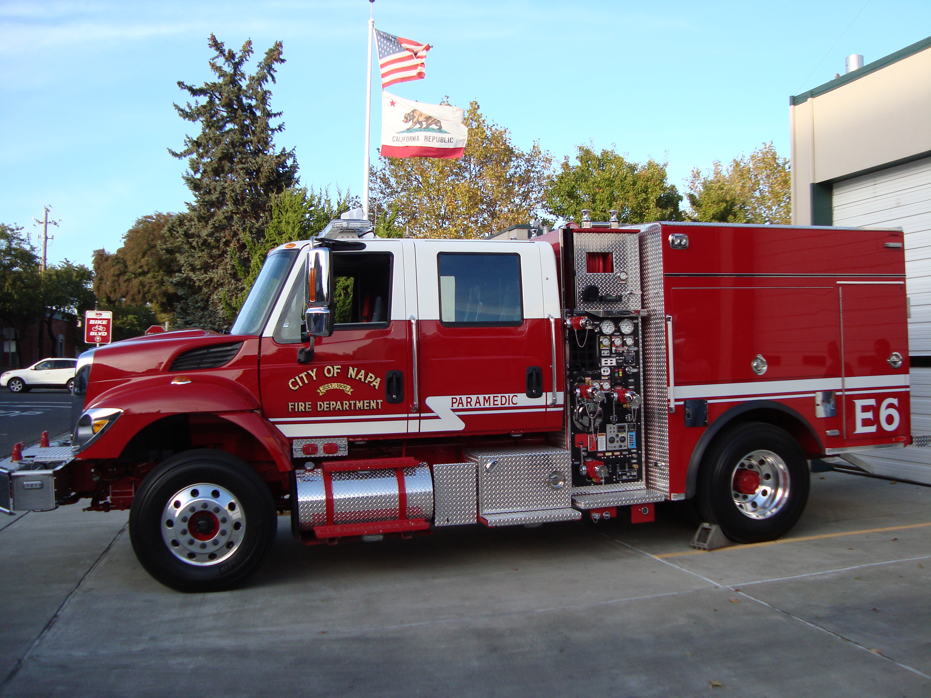 “The department has taken possession of a new wildland fire engine.80% ...