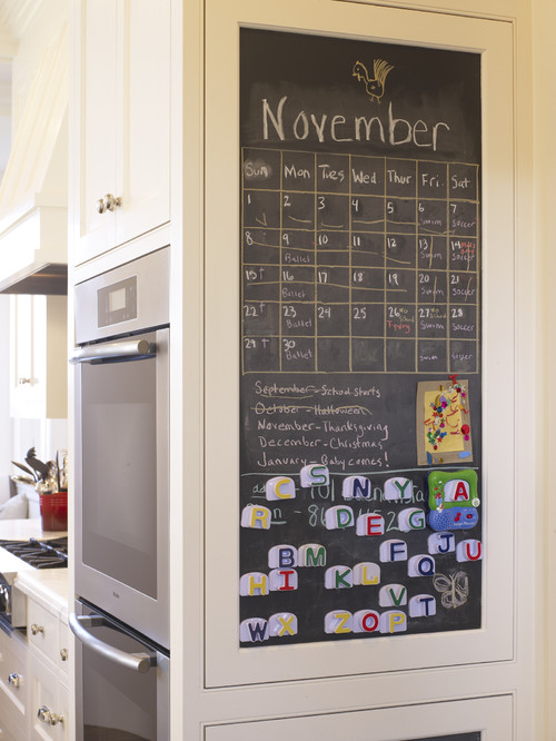 Save Time and Get Organized with a Kitchen Message Center - NJ Family