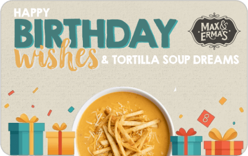 Purchase an E-Gift Card | Max and Ermas