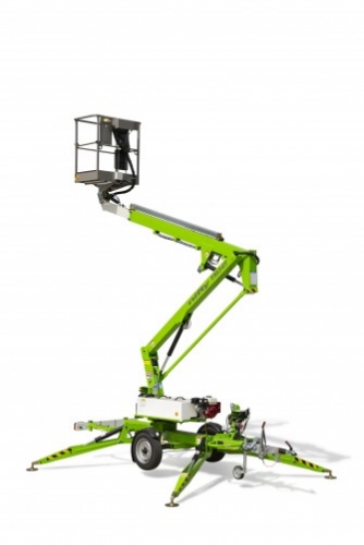 34' Tow Behind Man Lift | Andy's Taylor True Value Rental