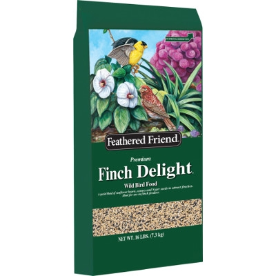 Feathered Friend Finch Delight Bird Food, 16 lbs. | Talmage Farm Agway