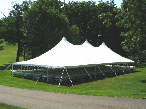 40 x 80 Pole Tent | Grand Event Center - Winchester, VA