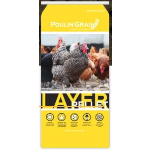 Poulin Grain Layer Pellet | Radio Grove Hardware Farm Supply & Feed ...