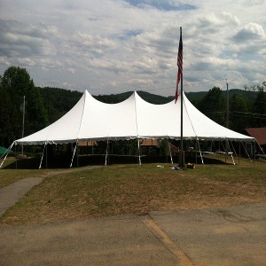 40′ x 80′ Century Mate Pole Tent | Upstate Tents & Events | Troy, NY ...