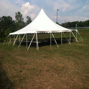 40′ x 40′ Century Mate Pole Tent | Upstate Tents & Events | Troy, NY ...