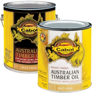 Cabot® Australian Timber Oil | Bryan & Brittingham, Inc. - Delmar, DE