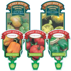 Chef Jeff Assorted Vegetable Plants | Sawyer Garden Center | Sawyer, MI