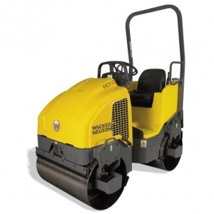 Wacker Neuson Vibratory Ride-on Roller, double drum | Abbey Rent-All ...