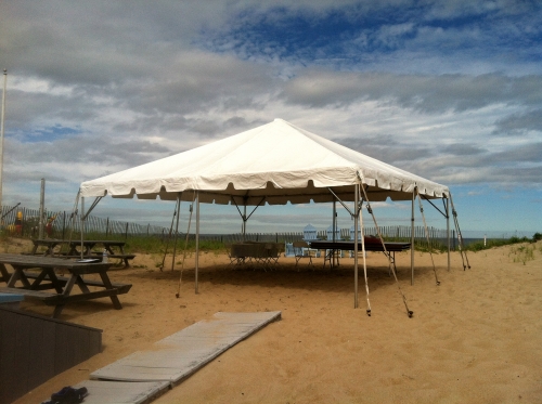 20' x 20' Frame Tent | Westville Grand Rental Station - Plaistow, NH