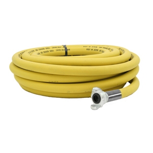 Yellow 300# Pneumatic Tool Air Hose Assembly 3/4" ID x 50 Ft | Surfside ...