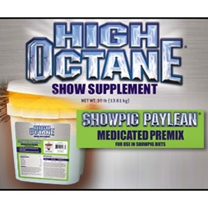 High Octane® Showpig Paylean® Premix | Rainey's Feed & Hardware | White ...