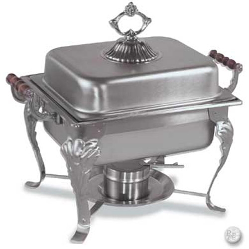 4 QUART ROYAL CREST STAINLESS HALF-SIZE CHAFER | Dansby's Taylor Rental ...