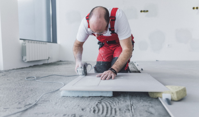 How to Lay Big Tile | Roadside Lumber & Hardware, Inc. / Agoura Paint