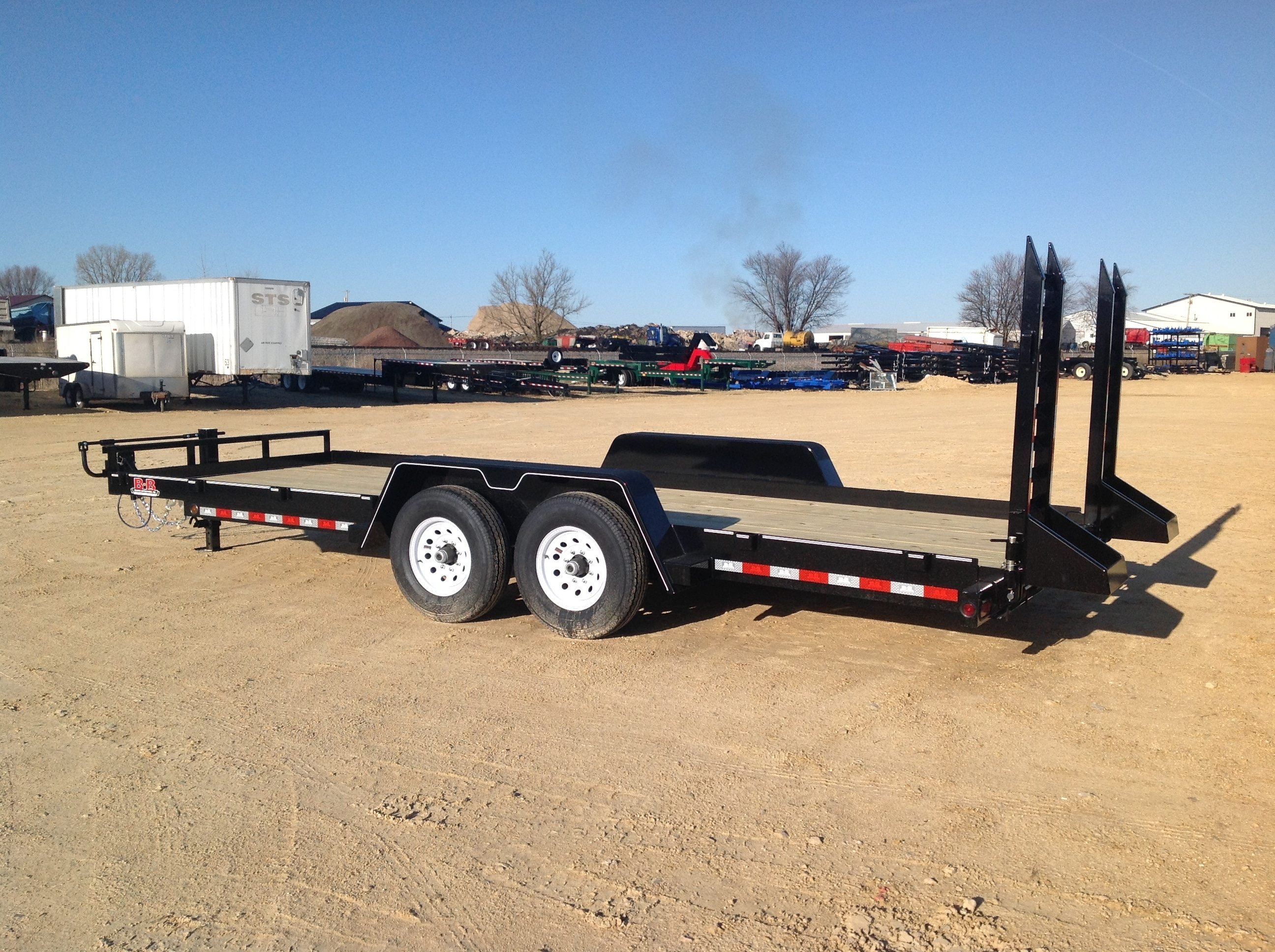 Behnke Transport Trailers 16,000 Angle Iron Skidloader | Park Falls ...