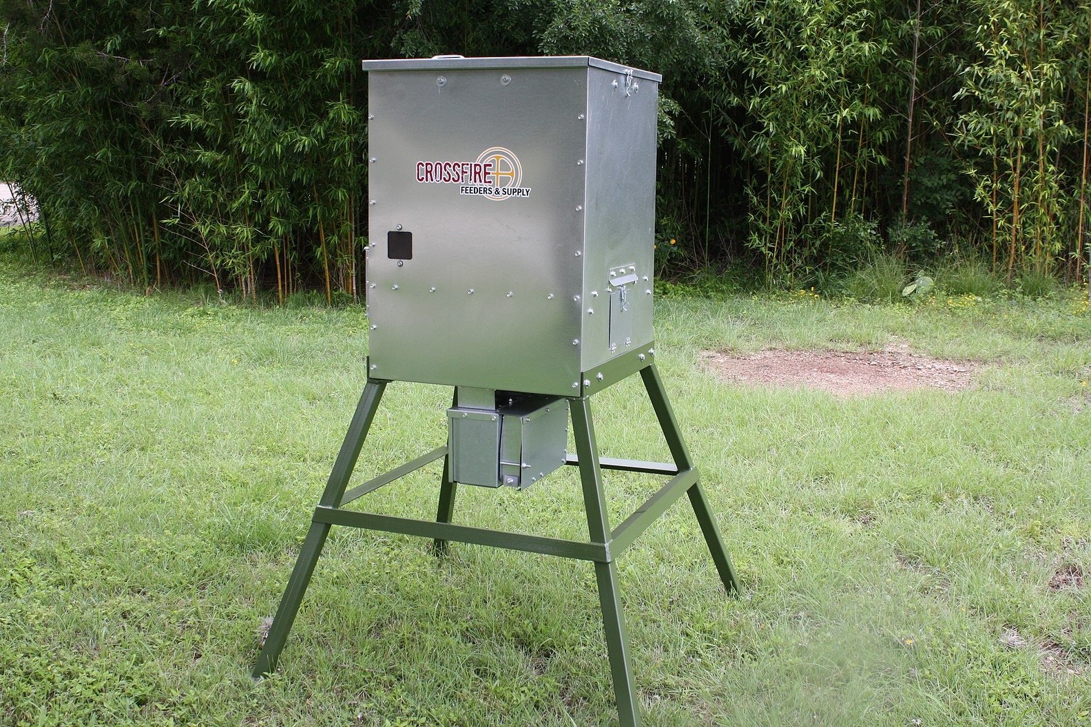 Crossfire Feeder Galvanized Feeder Junction Warehouse Company Junction, TX