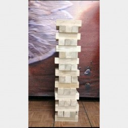 Giant Jumbling Tower Game | Kelly's Taylor Rental-Newburyport, MA