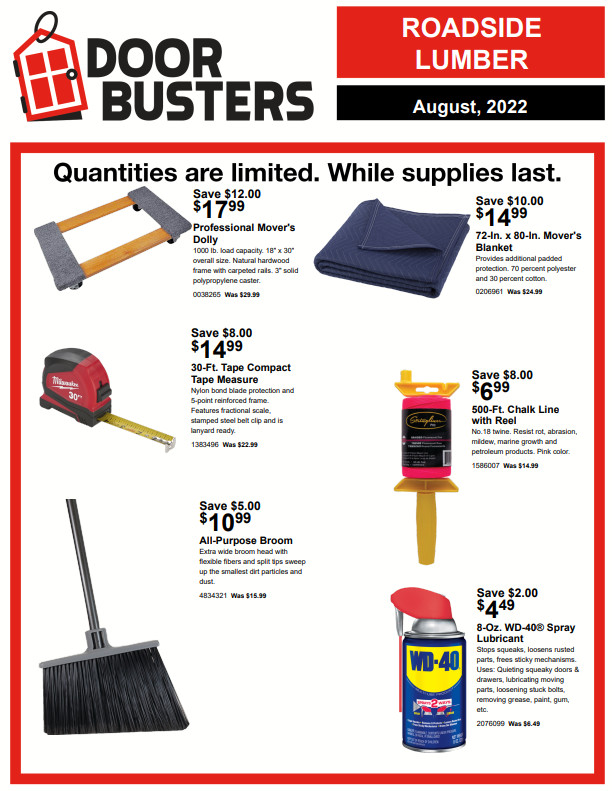 Roadside Lumber & Hardware: Lumber, Hardware, Building Materials ...