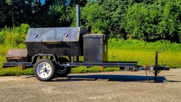 Tow Behind Seasoned Smoker | Roselawn True Value Rental