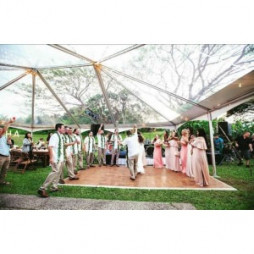 30' x 45' Clear Top Frame Tent | Upstate Tents & Events | Troy, NY ...