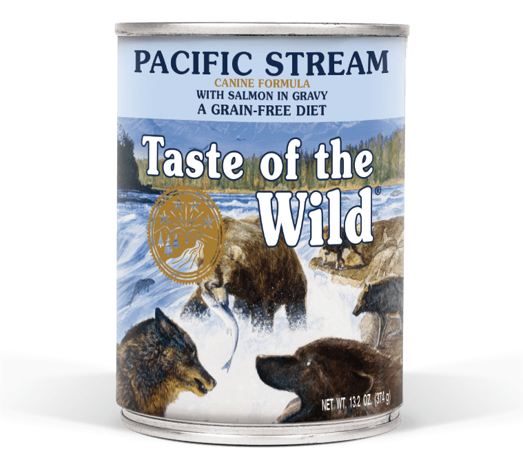 Taste of the Wild Pacific Stream Canine Formula with Salmon in Gravy ...