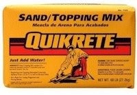 80LB Bag Quikrete® Sand/Topping Mix - Portland, Sand, Additives | Duke ...